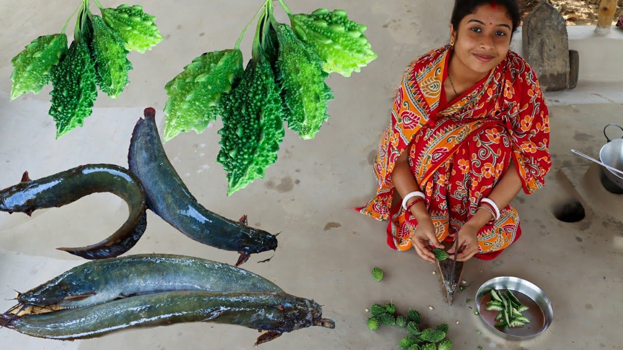Healthy Shing Fish Recipe With Bitter Gourd | উচ্ছে দিয়ে শিং মাছের ঝোল ...