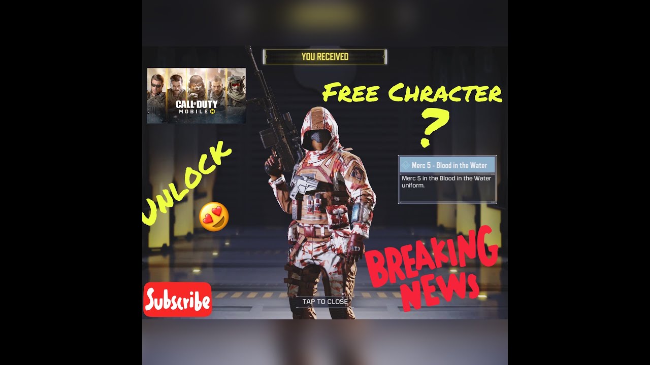 HOW TO UNLOCK NEW CHARACTER MERC 5 SKIN is NOW FREE!!! | CALL OF DUTY ...
