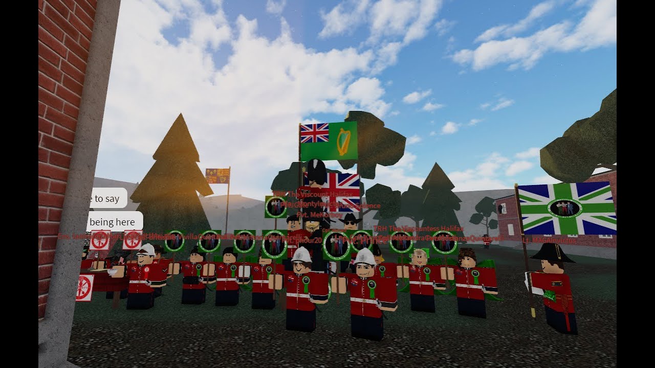 Roblox British Army Headquarters party recruitment Shout out to ...