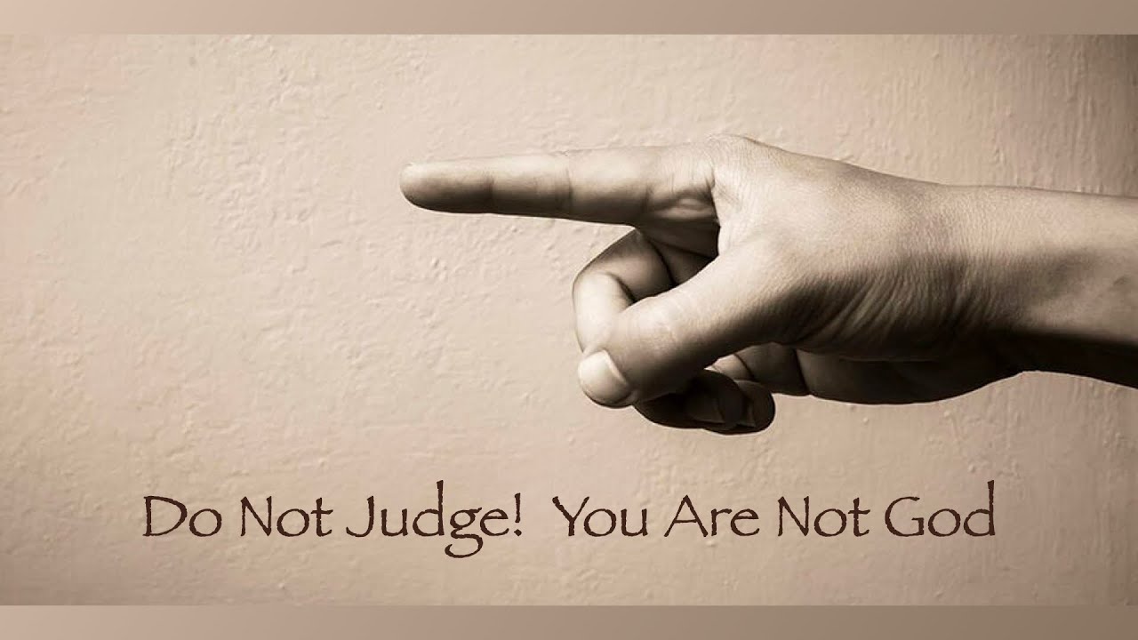 Do Not Judge! You Are Not God! - English Sermon November 5, 2023 - YouTube