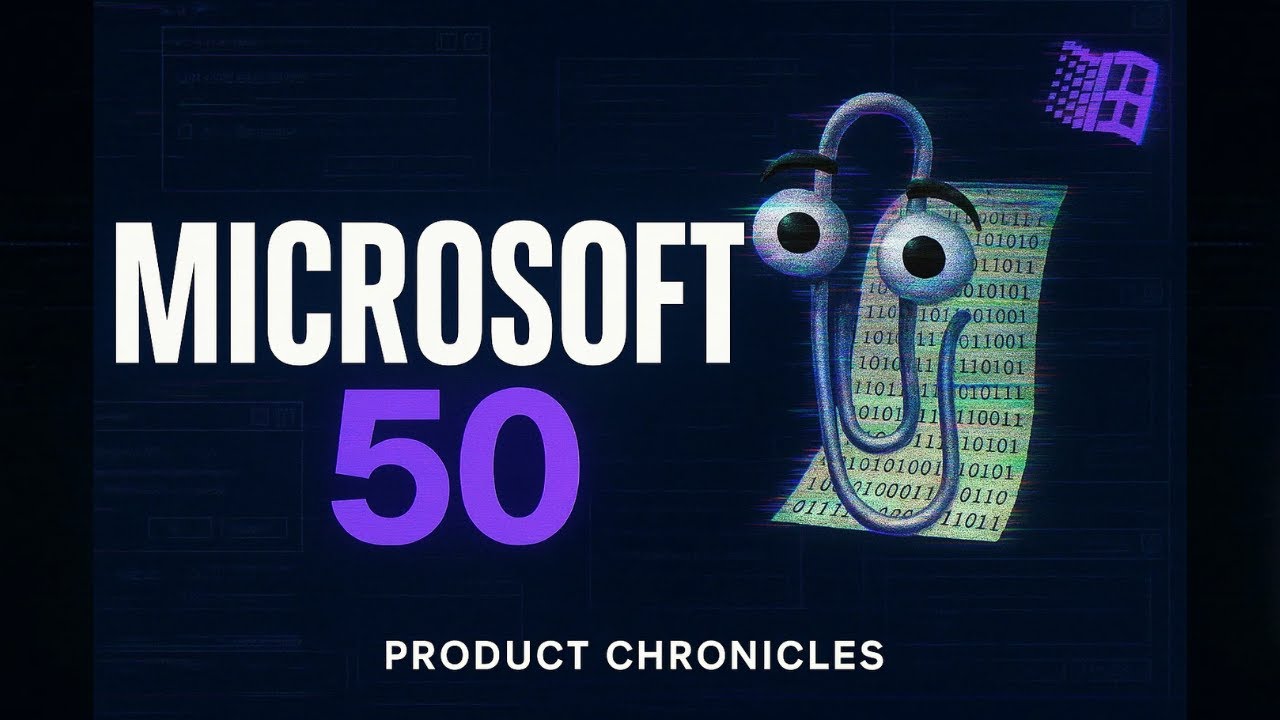 50 Years of Microsoft: Clippy, Chaos, and the Code That Took Over the ...