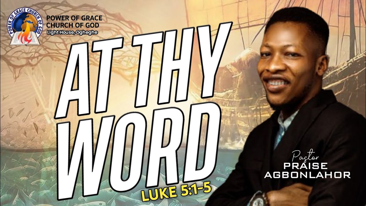 AT THY WORD📖 By Pastor Praise Agbonlahor | SUNDAY CELEBRATION SERVICE ...