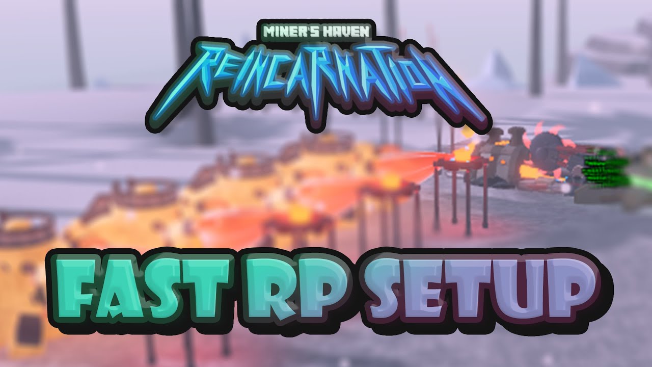 FAST RP SETUP [500 PER SECOND] - YouTube