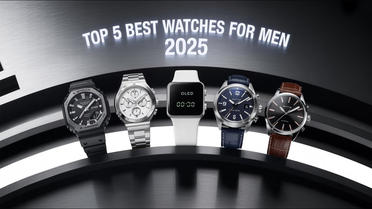 Top 5 Best Watches for Men in 2025 | Style Meets Innovation! - YouTube
