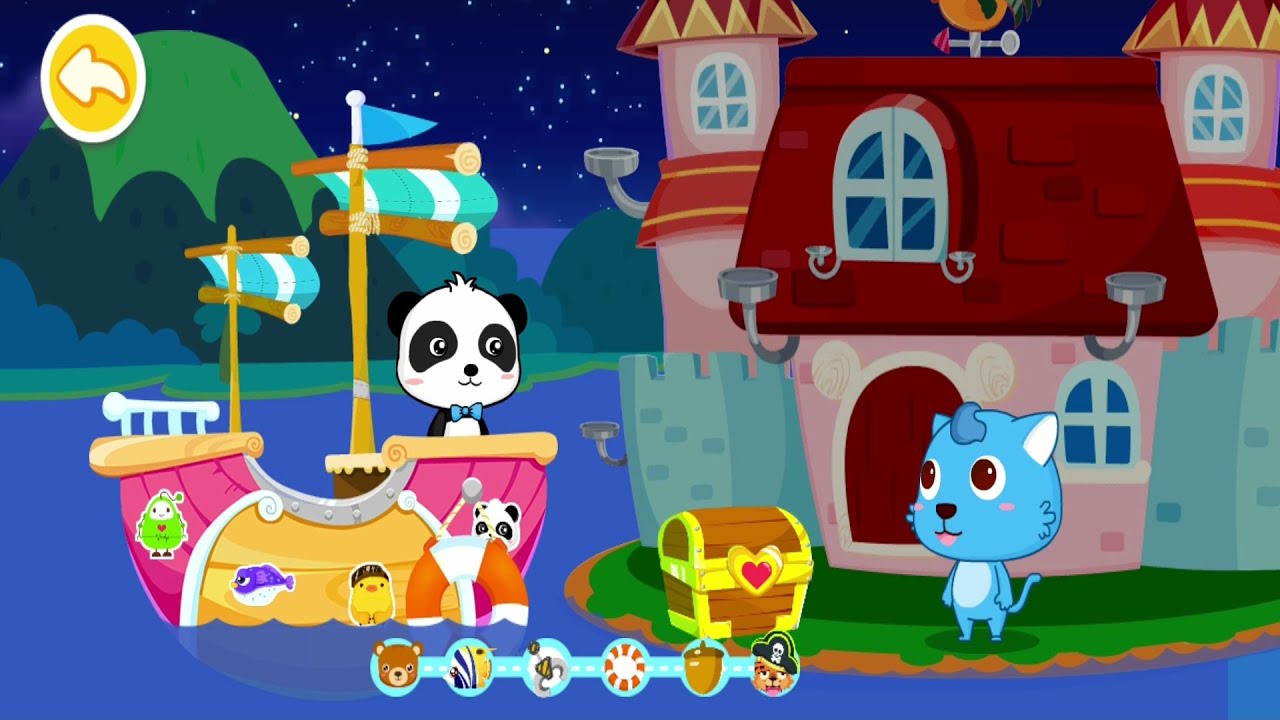 Little Panda Captain | Educational Games for kids | Gameplay | BabyBus ...