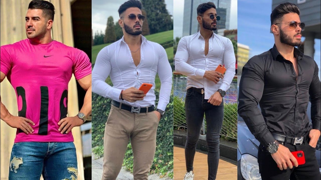 Muscle Men Outfits Ideas 2022 | Handsome outfits Style | @ZHFashion # ...
