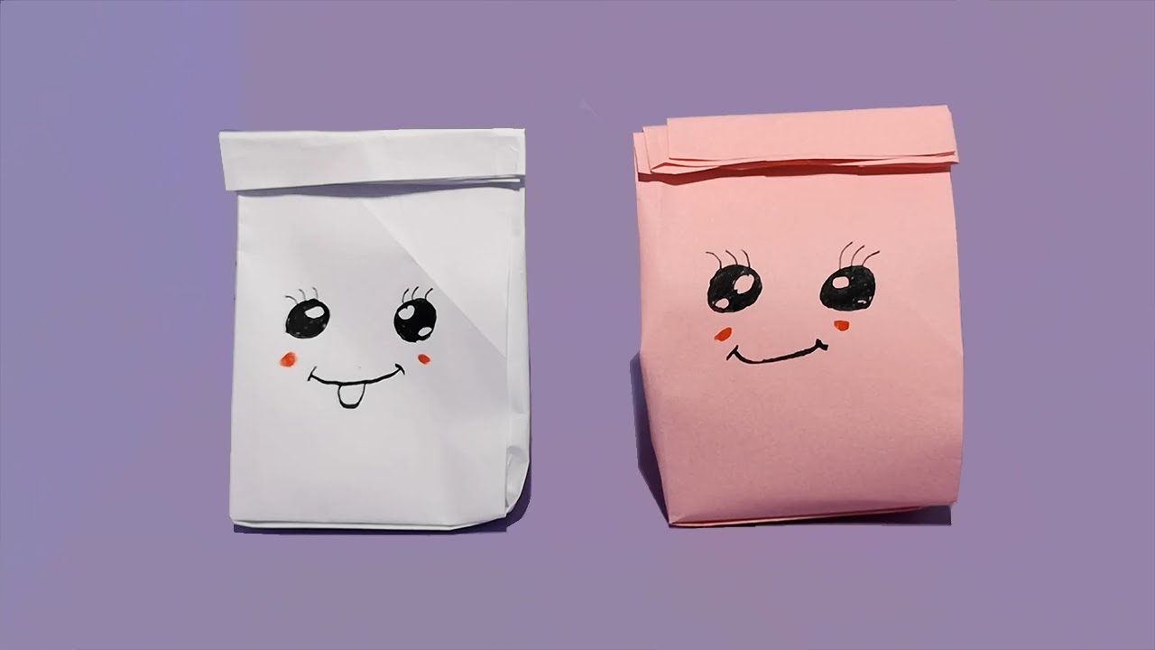 Hvordan lage en godtepose med papir lage en godteri pose med papir ...