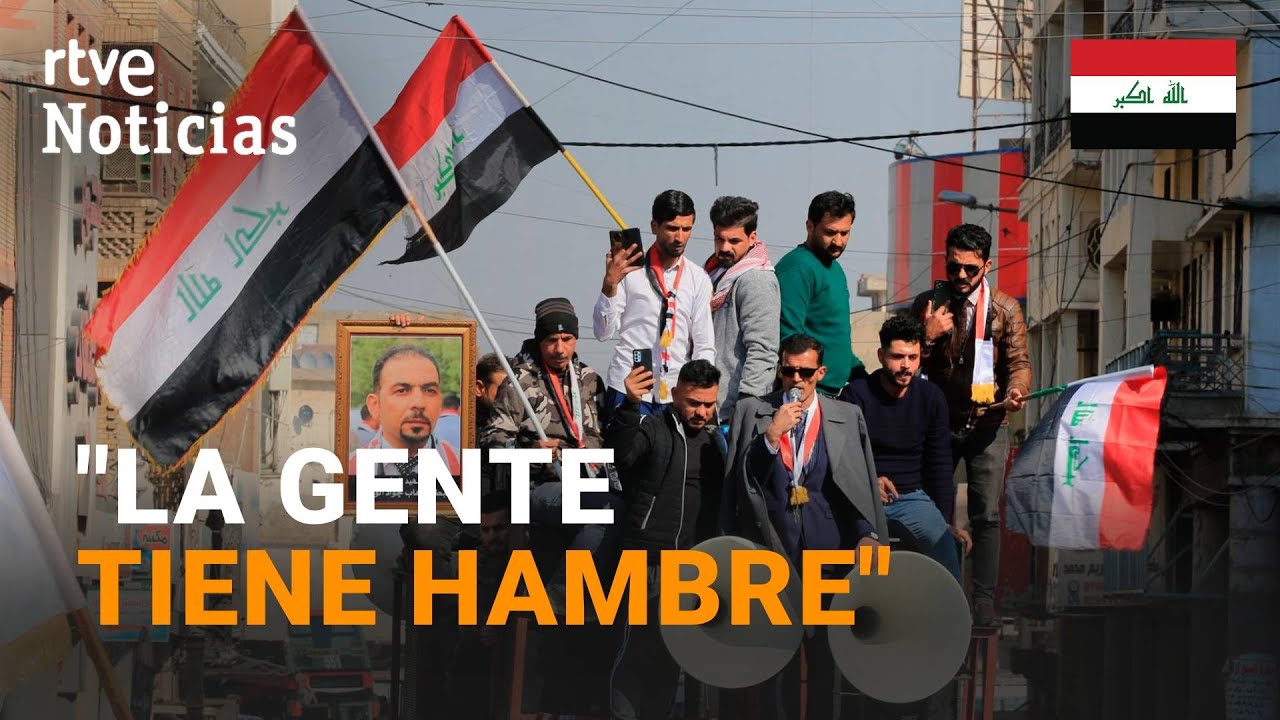 IRAK: CIENTOS de CIUDADANOS PROTESTAN por la DEVALUACIÓN de su MONEDA ...