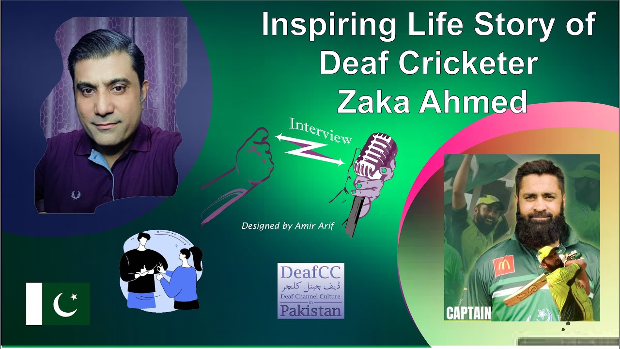 Inspiring Life Story of Deaf Cricketer Zaka Ahmed - YouTube
