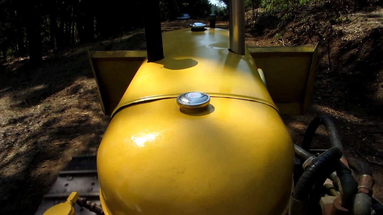 1951 Oliver OC3 Cletrac Dozer part 6 - YouTube