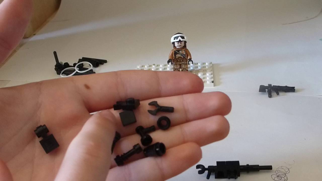 Simple Lego Custom Guns 2 - YouTube