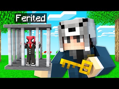 FERİTEDİ KÜÇÜK HAPSE ATTIM! 👮 - Minecraft