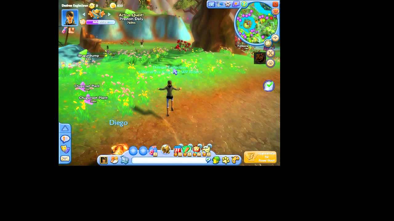 Hangin out in Merry Vale Free Realms - YouTube