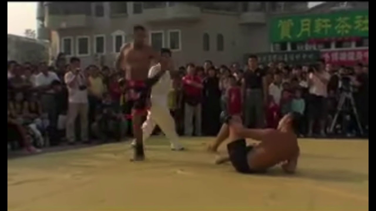 One of the first USA Fighter vs Chinese Fighter MMA Matches In China ...