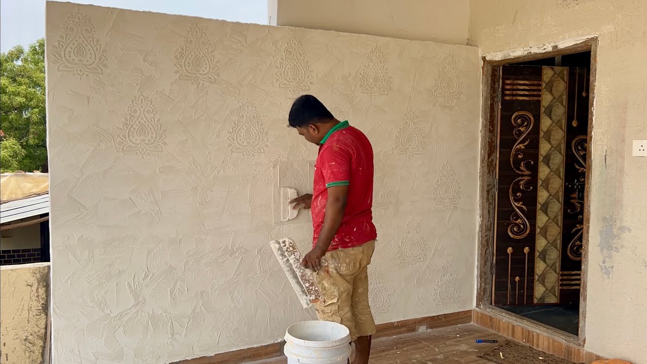 Excellent Wall Painting Design | Wall Texture Designs ideas - YouTube