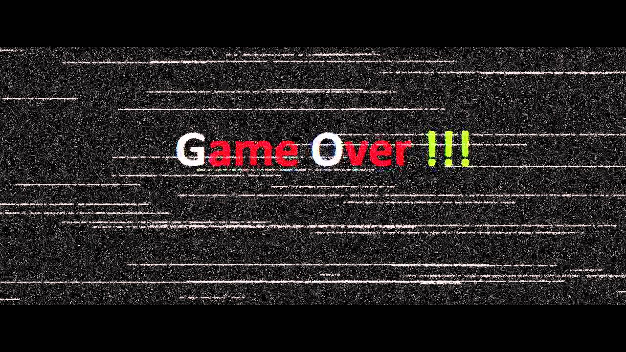 Game Over Official Logo - YouTube