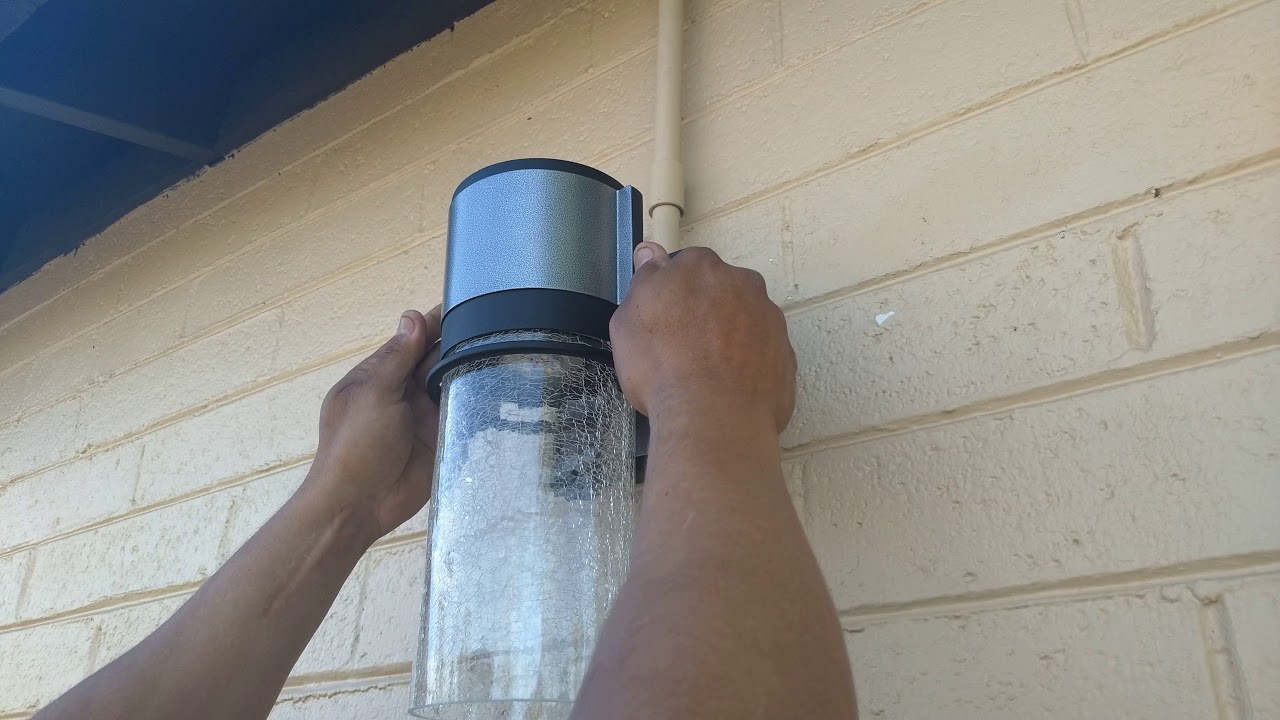 Installing photocell diy on outdoor envirolite led lantern pt3 ...