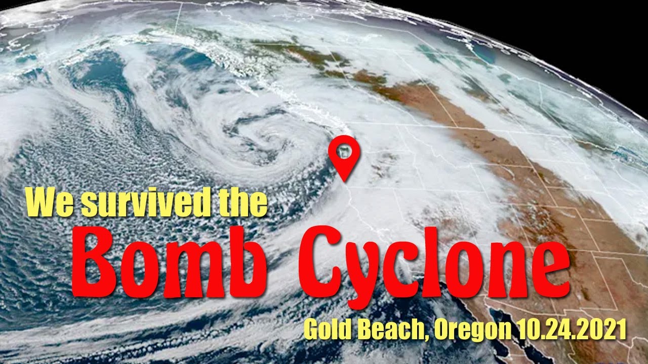 Bomb Cyclone on the south Oregon coast: Unbelievable volumes of rain ...