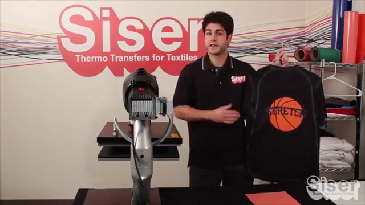 How To Apply EasyWeed Stretch by Siser - YouTube