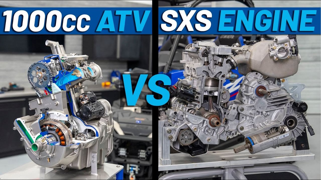 POLARIS ATV XP 1000 ENGINE VS POLARIS SXS 1000 ENGINE | SHOP TALK EP ...