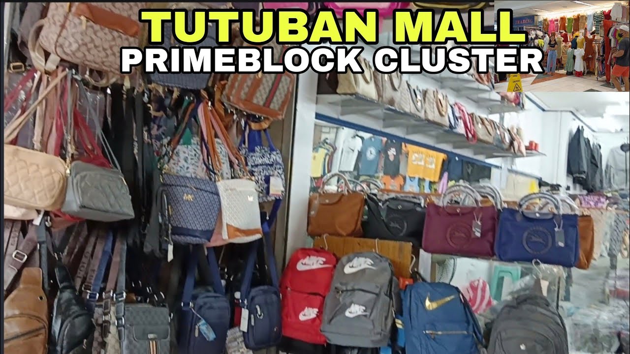 TUTUBAN MALL PRIMEBLOCK CLUSTER #divisoriamall - YouTube