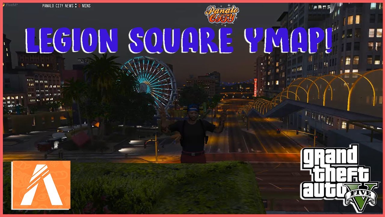 FIVE M TUTORIAL - LEGION SQUARE YMAP (ROMANTIC PLACE) - YouTube