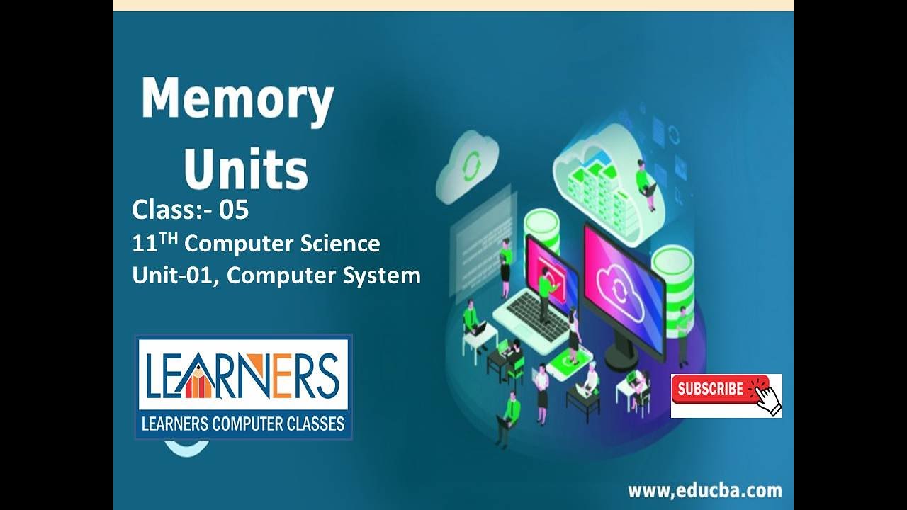 Class-05, Memory Unit , 11th Computer Science. - YouTube