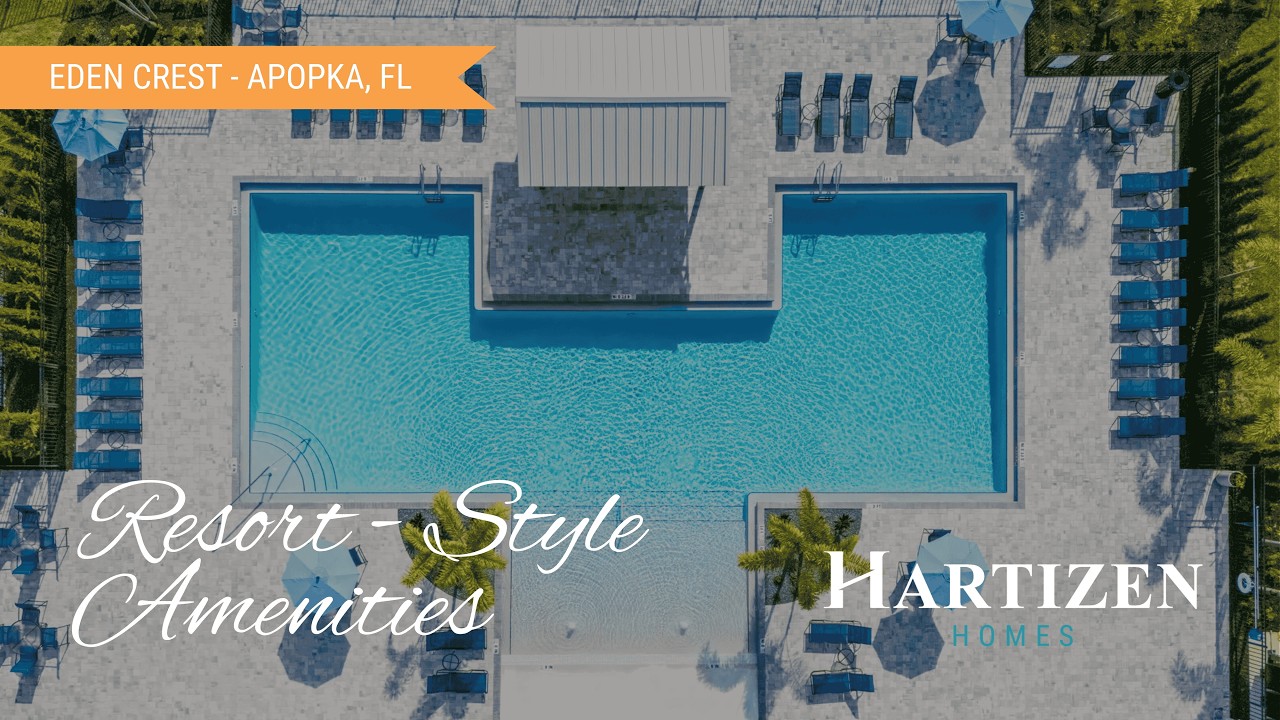 Enjoy Resort-Style Amenities at Eden Crest | Apopka, FL - YouTube