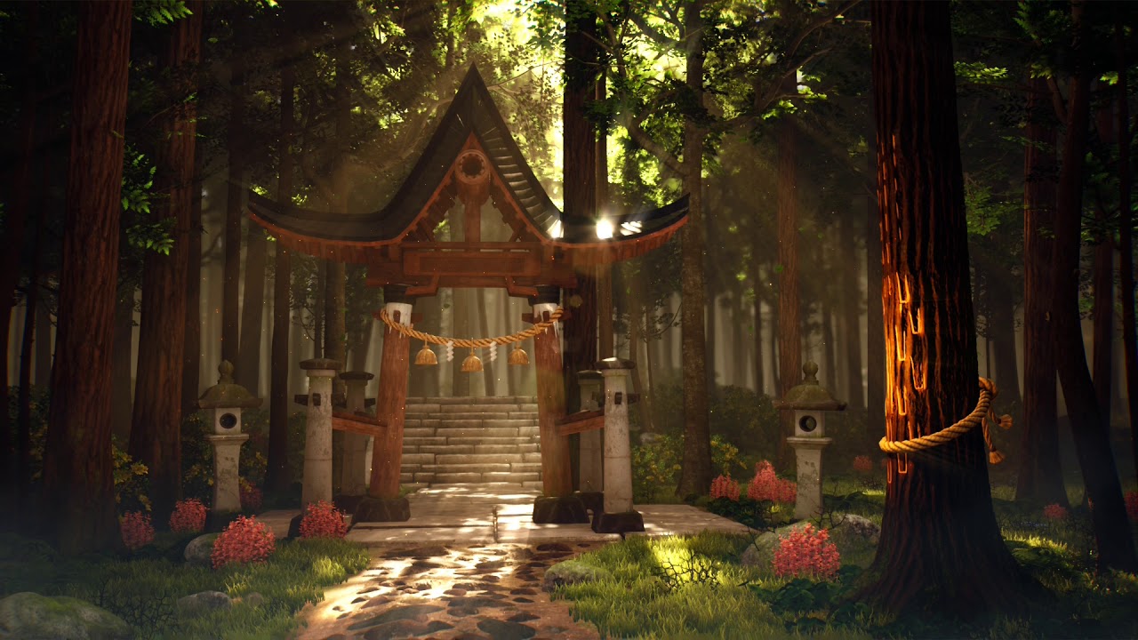 A Forest in Japan Ambience | Sounds of Nature, Birds for Relaxation and ...