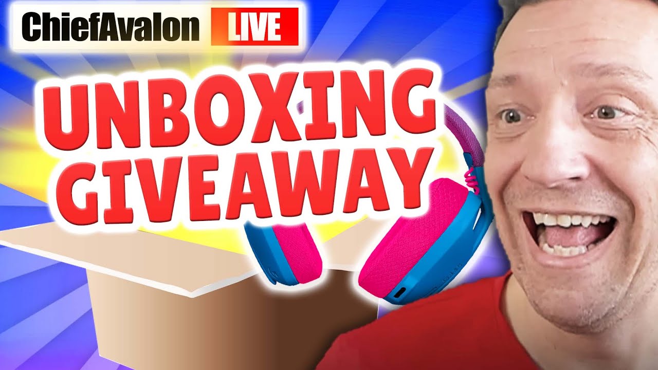 LogitechG Unboxing und Giveaway und Spielen | CC: ChiefAvalon | Live ...