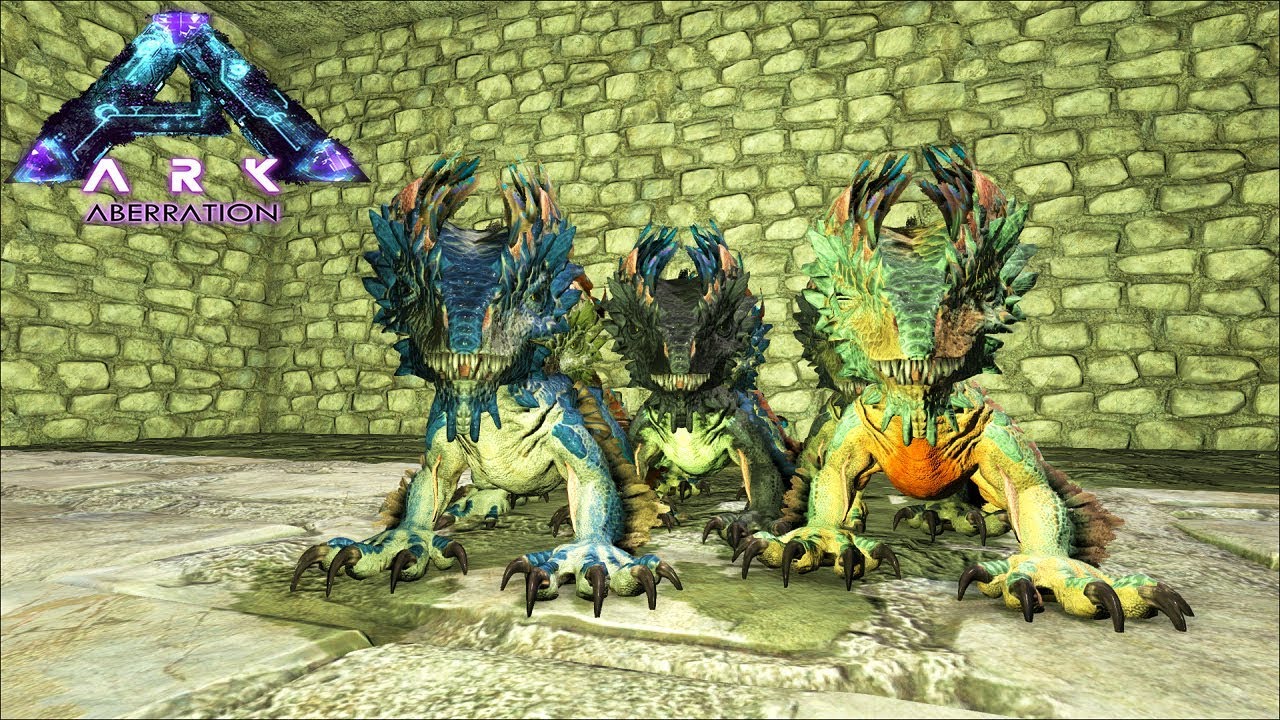 ARK: Aberration Tập 27 - Ấp thêm 10 em Baby Rock Drake nè ^^ - YouTube