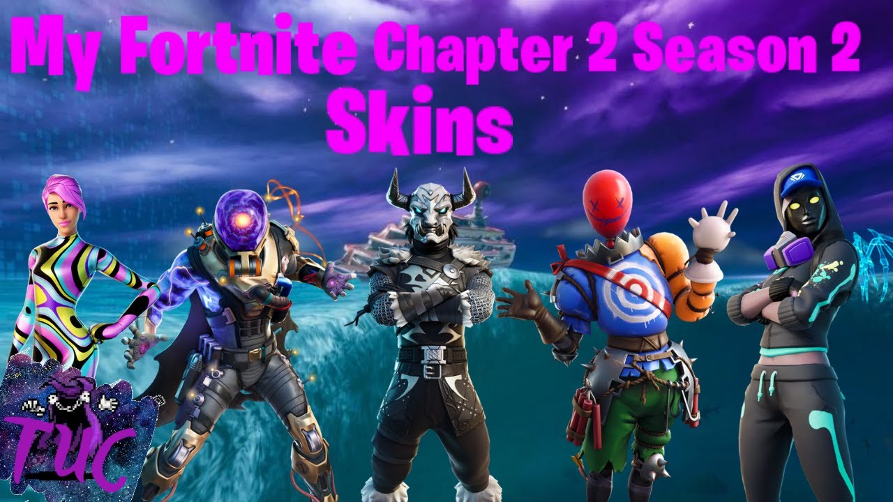 Fortnite Chapter 2 Season 2 Skins that I bought - YouTube