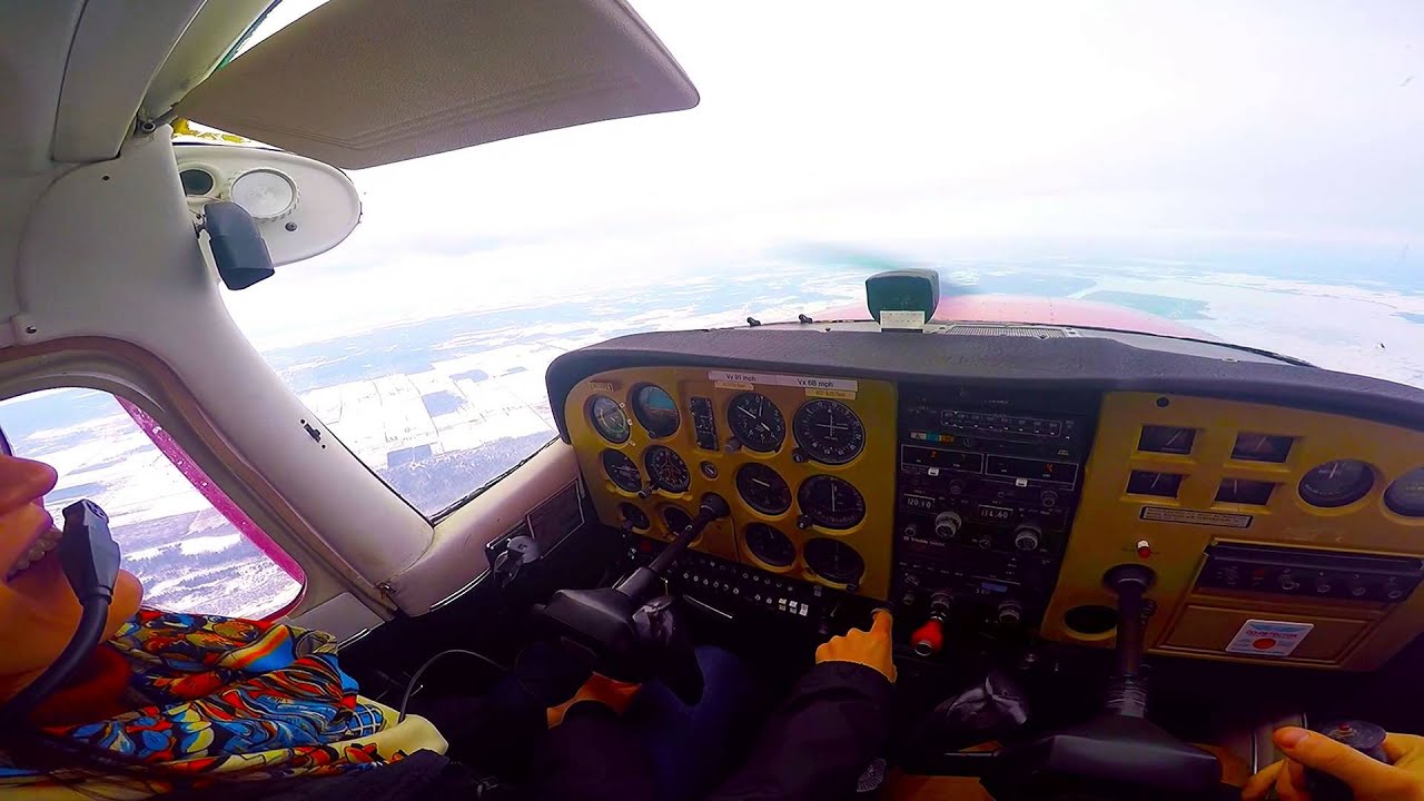 Ottawa Flight Training - Cessna 172 Spin - YouTube