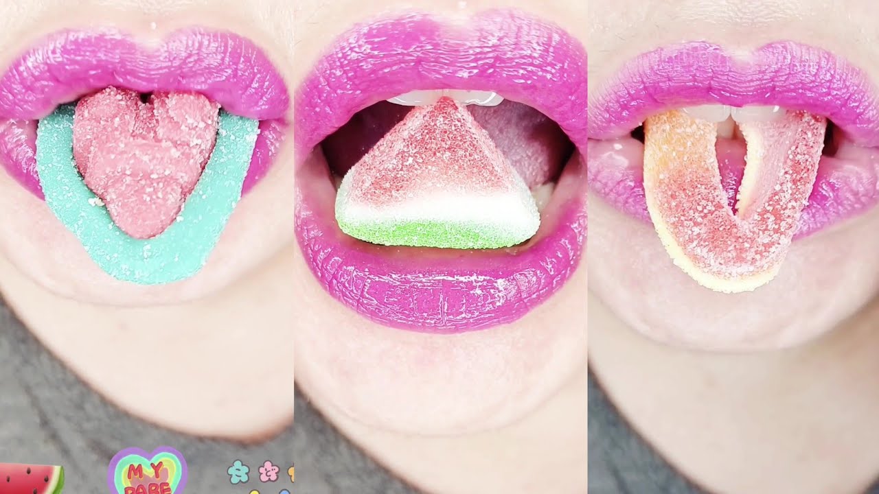 The Most Satisfying Chewing Biting Crunchy ASMR Eating Sounds - YouTube