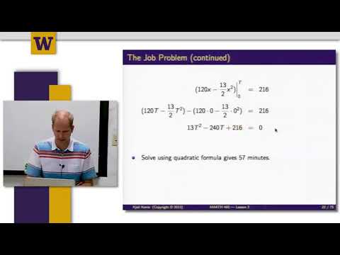 Mathematical Methods for Quantitative Finance || 04 W2 3 Applications ...
