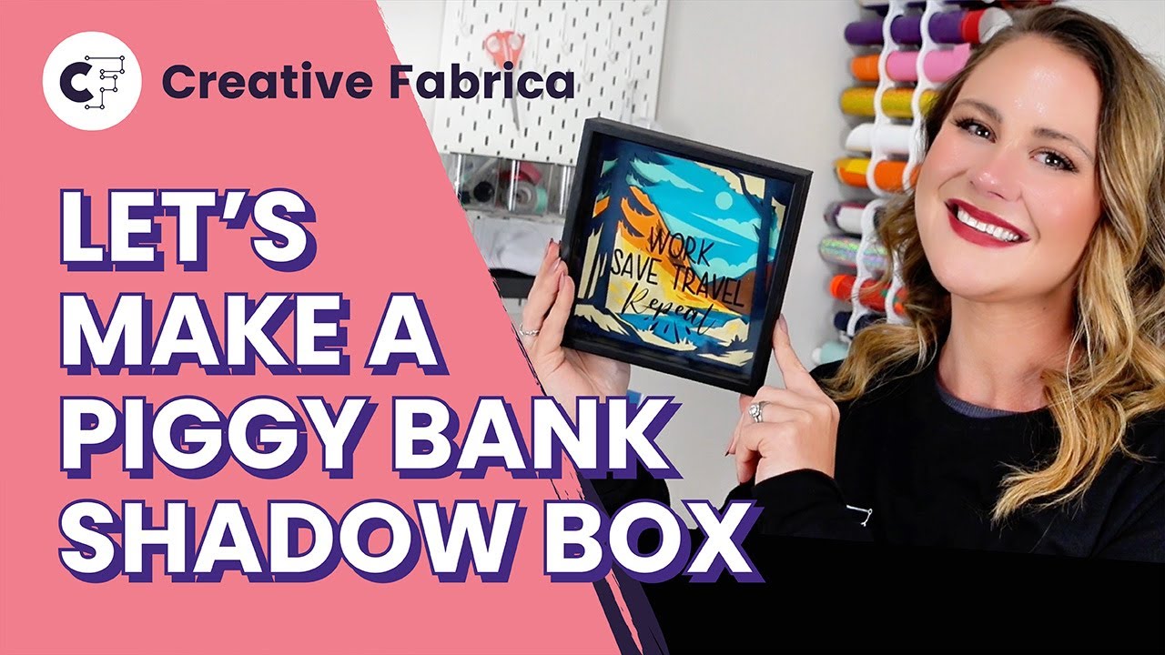 DIY Piggy Bank Shadow Box | A Fun and Creative Savings Solution 🤑 - YouTube