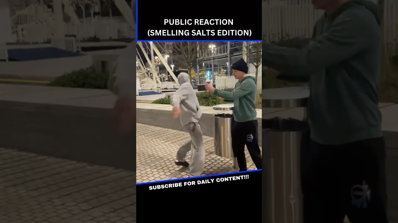 PUBLIC REACTION (SMELLING SALTS EDITION) #birminghamuk #publicreaction ...