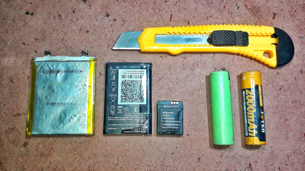 Li-ion Battery Teardown 🔋 || LQ-S1 Battery - YouTube
