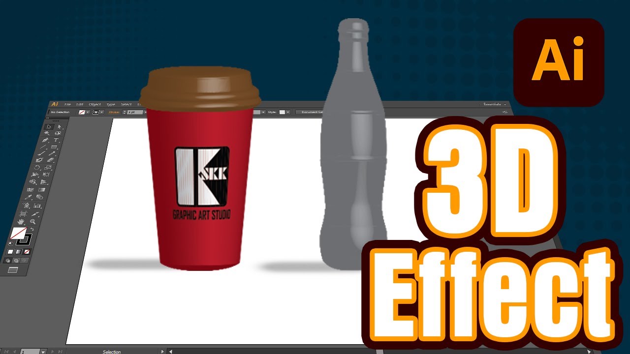 illustrator 3D Effect...... - YouTube