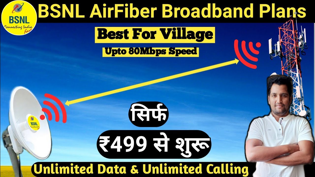 BSNL AirFiber Plans | BSNL AirFiber | Bharat AirFiber Plans | Bsnl ...