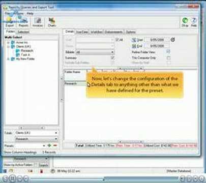 Using Report Presets in MetriQ, hands free software. - YouTube