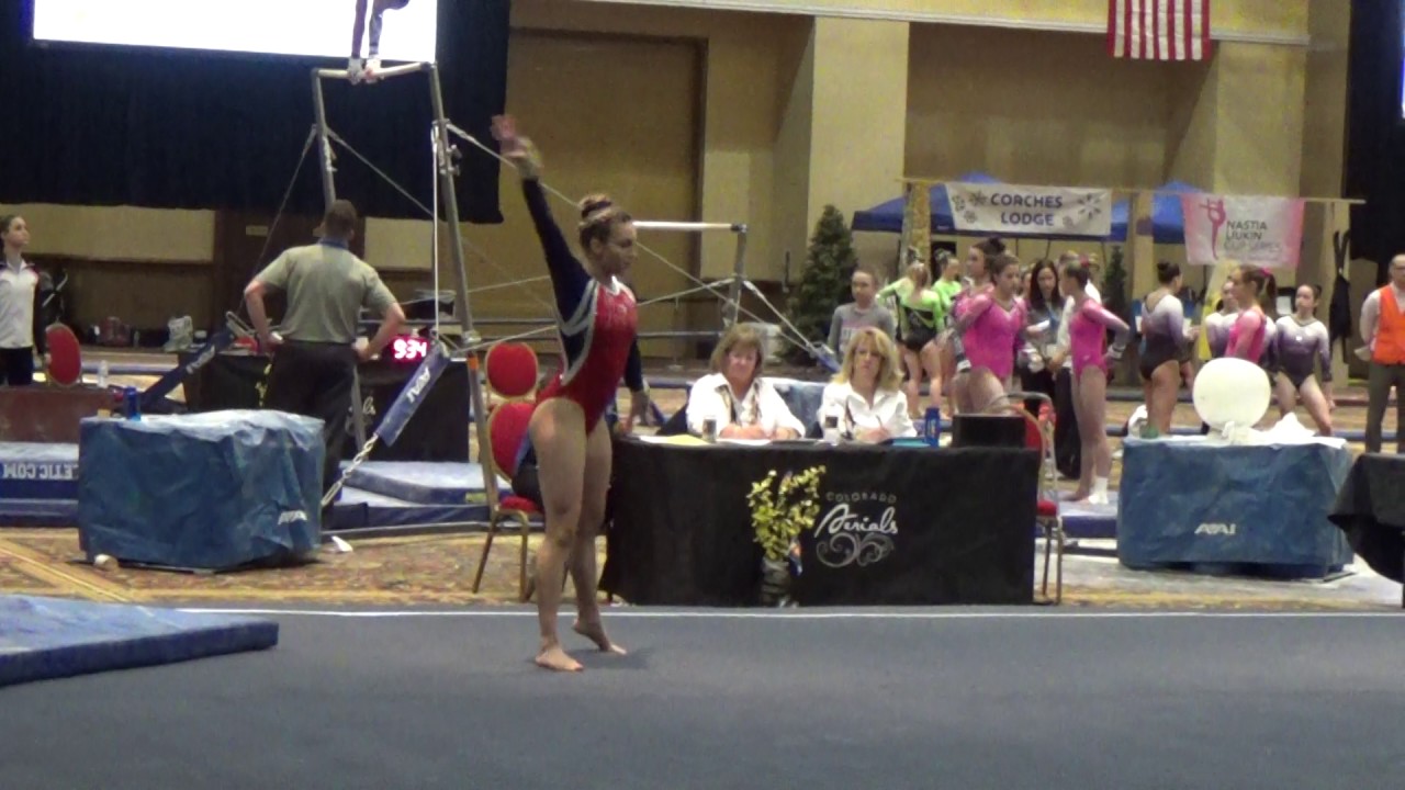 Peyton Bailey Gymnastics - 2017 Pike Peak Cup Floor, Colo Spgs - YouTube