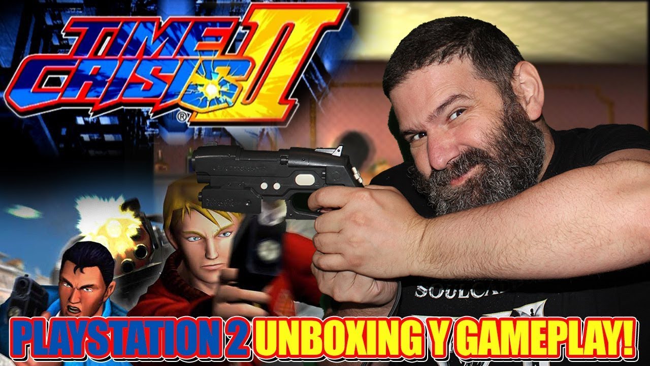 TIME CRISIS 2 + GUNCON 2 PS2 Unboxing y Gameplay - YouTube