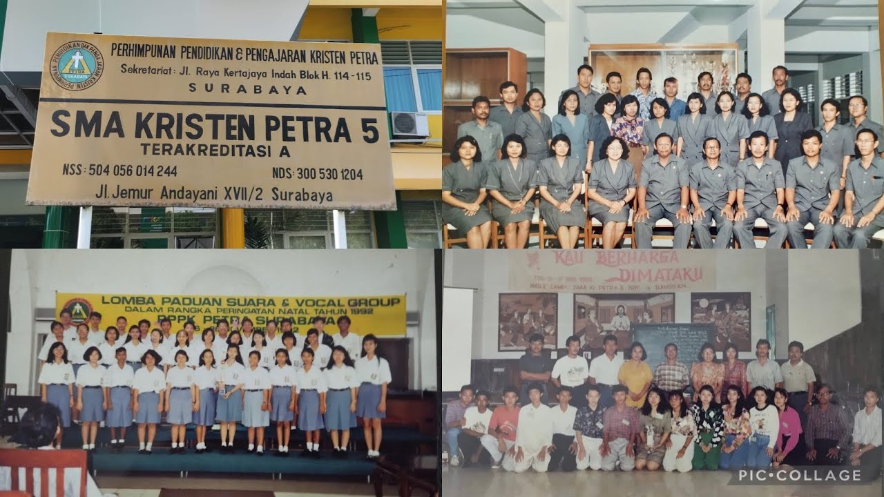 SMA Kristen Petra 5 (Class of ‘94) - Memories of a Lifetime - YouTube
