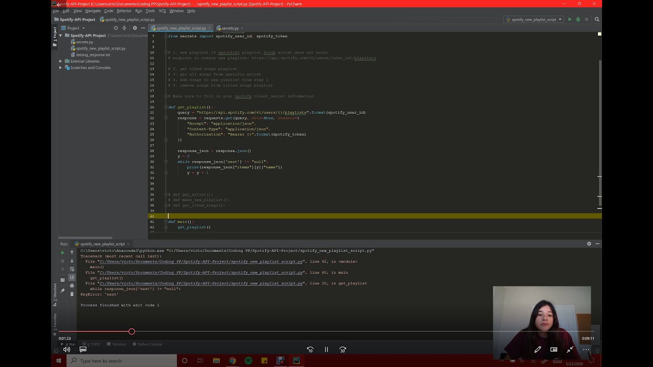 Spotify Api 2 Reintroduction To Working With The Spotify Api In Python And Getting A Response 5183
