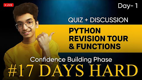 #17DaysHard | Class 12 Computer Science | Nitin Paliwal - YouTube