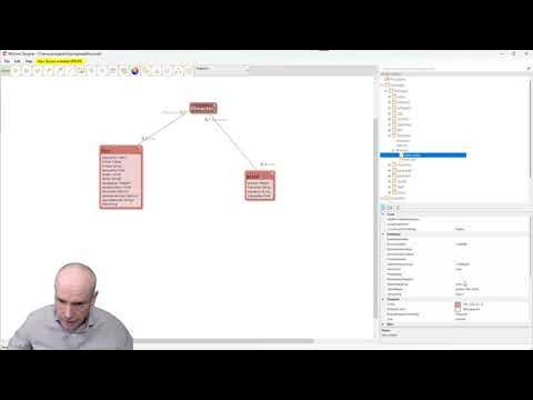 PostgreSQL Database Reversing With MDriven - showing composite keys - YouTube