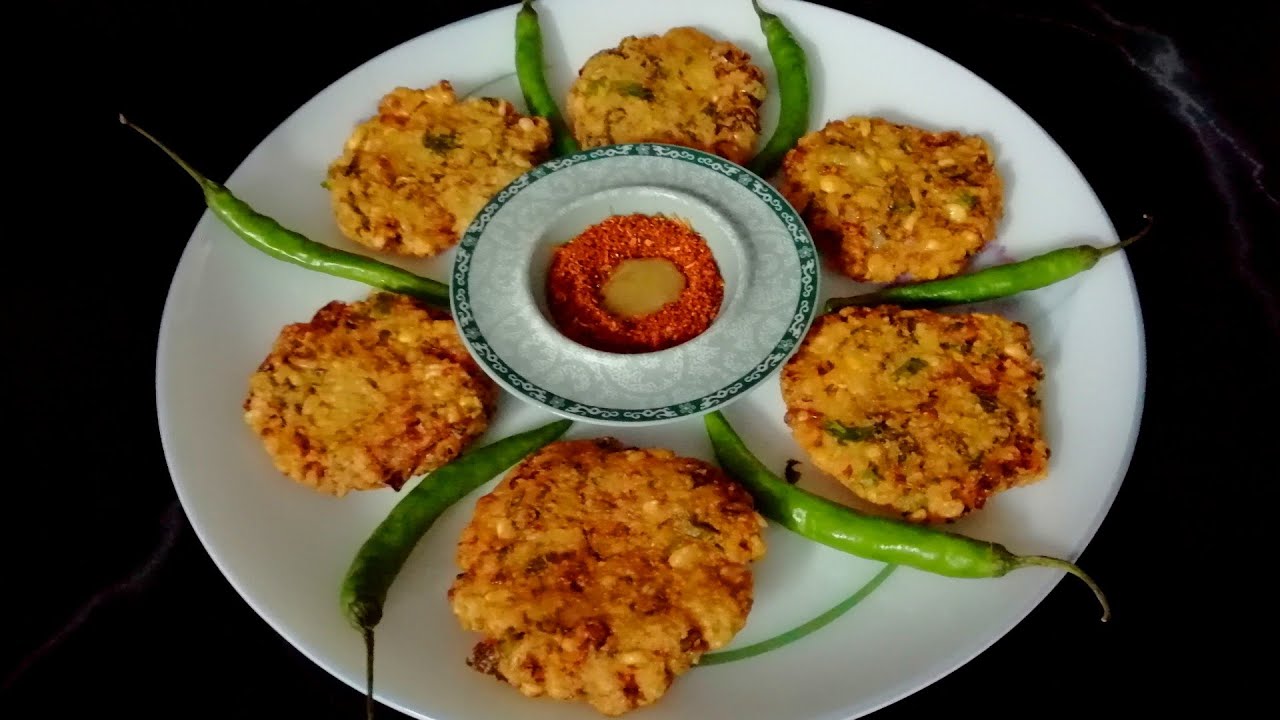 Mixed Dal Vada (Quick & Healthy Snack) - YouTube