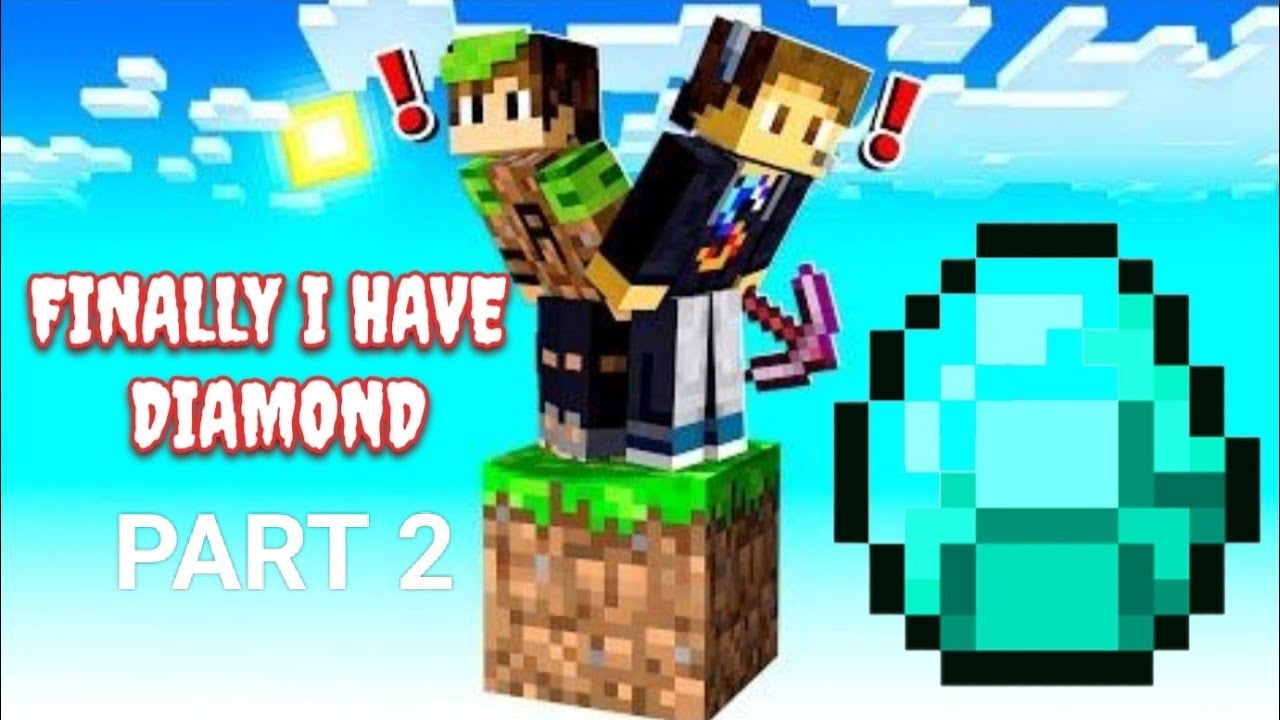 FINDING DIAMONDS IN MINECRAFT one block - YouTube