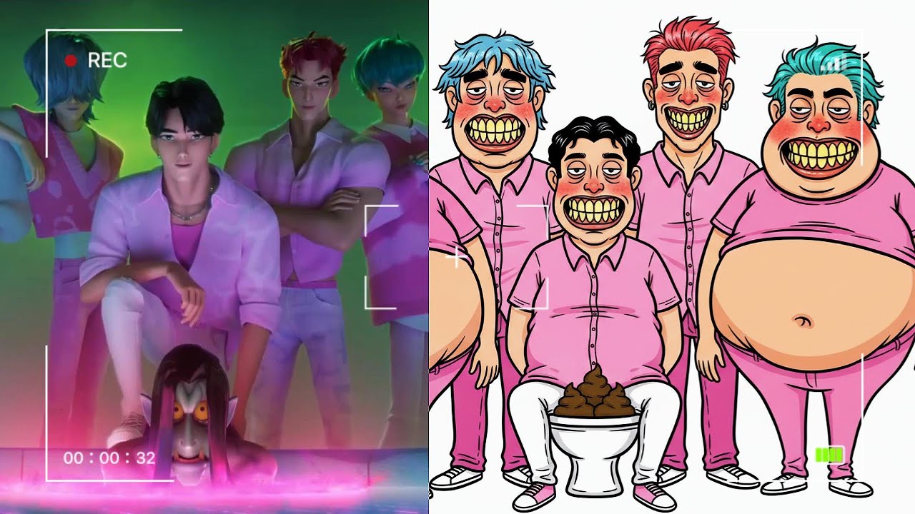 Kpop Huntrix Best compilation meme part 1 - YouTube